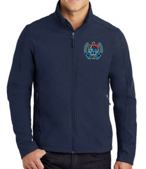 MENS SOFT SHELL JACKET W/ LOGO – Levines Stores